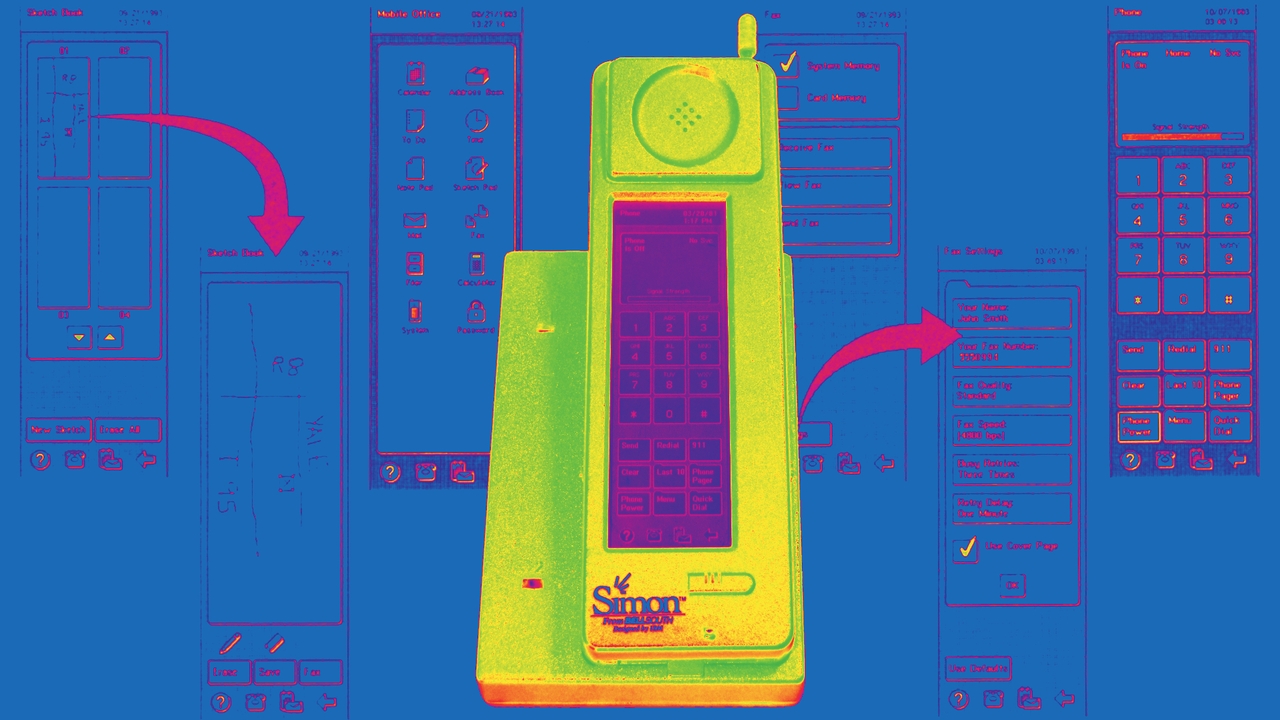 C'était IBM Simon, le premier smartphone né au début des années 90 - IRESTE